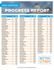Press Release: Better Utah publishes Legislative Progress Report ...